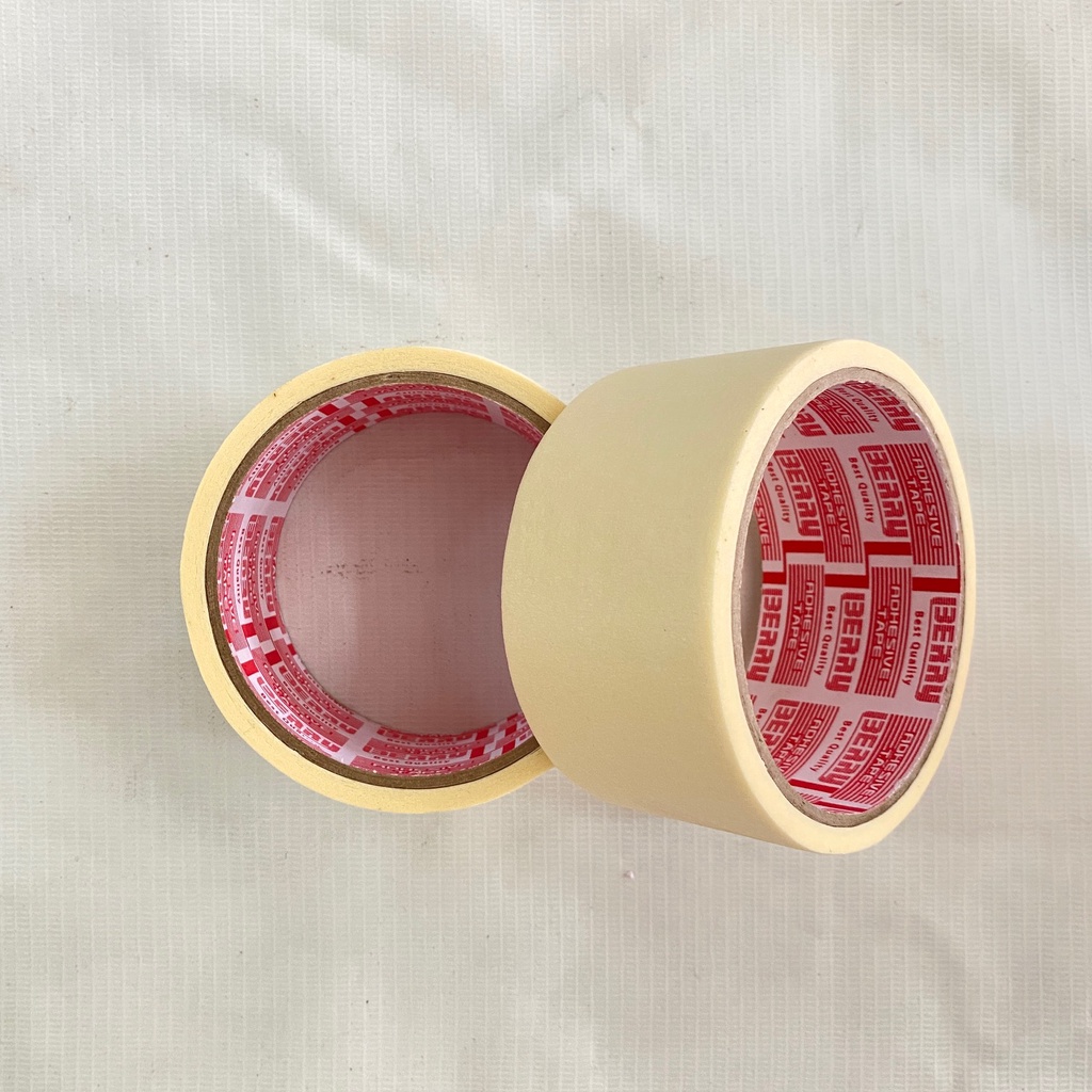 Jual Isolasi Kertas/Lakban Kertas/Masking Tape Berry 2 inch x 10 meter ...
