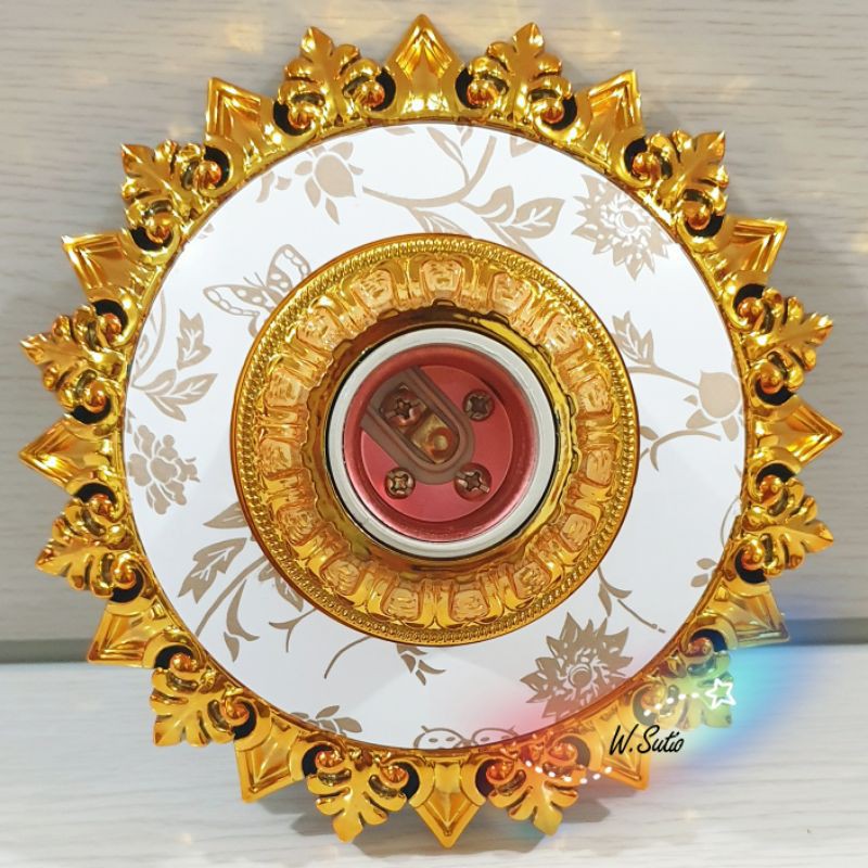 Jual Fitting lampu / fitting hias / fitting lampu plafon / fitting pvc ...