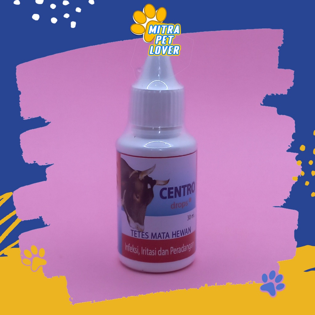 Jual OBAT TETES MATA TERNAK SAPI KAMBING BABI - CENTRO DROP 30 ML ...