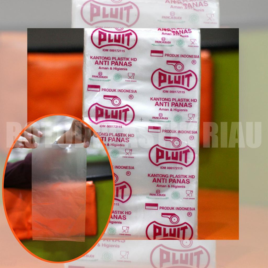 Jual PLASTIK HD PLUIT/ PLASTIK TAHAN PANAS/ 250 GRAM ECERAN | Shopee ...