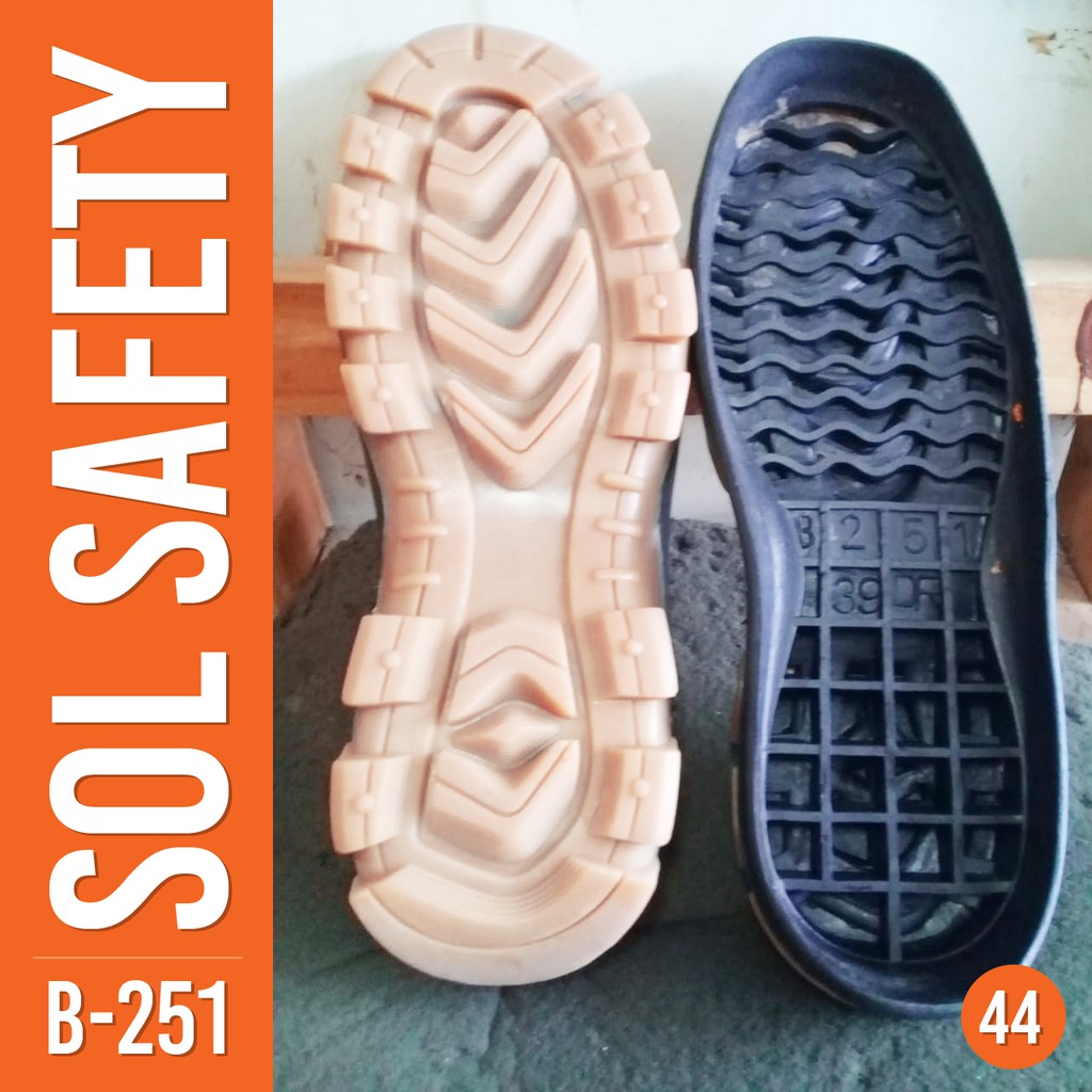 Jual Sol Sepatu Boot Safety - B251 | Ukuran 44 | Shopee Indonesia