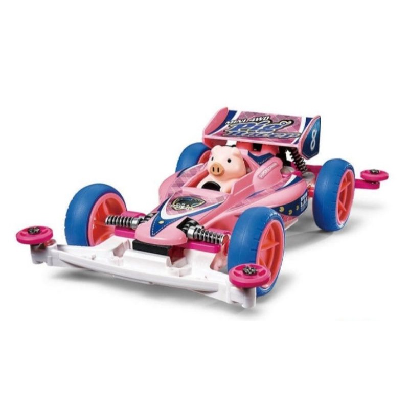 Jual TAMIYA 18089 MINI 4WD PIG RACER ( SUPER-II CHASSIS) | Shopee Indonesia
