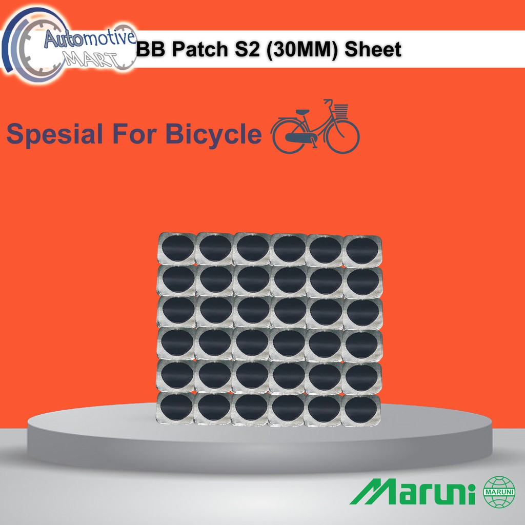 Jual Maruni Tube Patch BB-S2 Lembar Bulat Isi 36pcs 30mm Karet Koyok ...