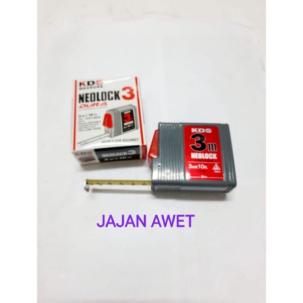 Jual meteran 3 m - meteran KDS 3 meter | Shopee Indonesia
