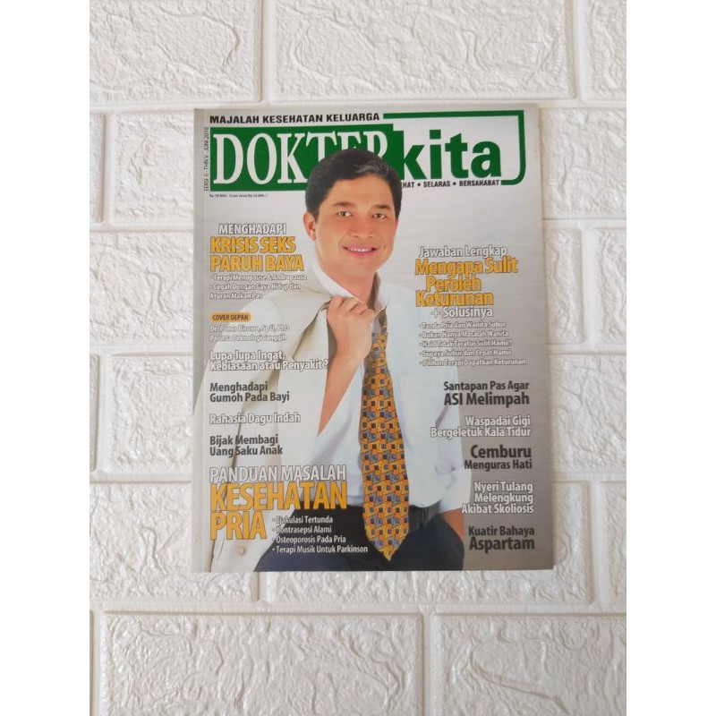 Jual Majalah Kesehatan Keluarga DOKTER KITA Preloved | Shopee Indonesia