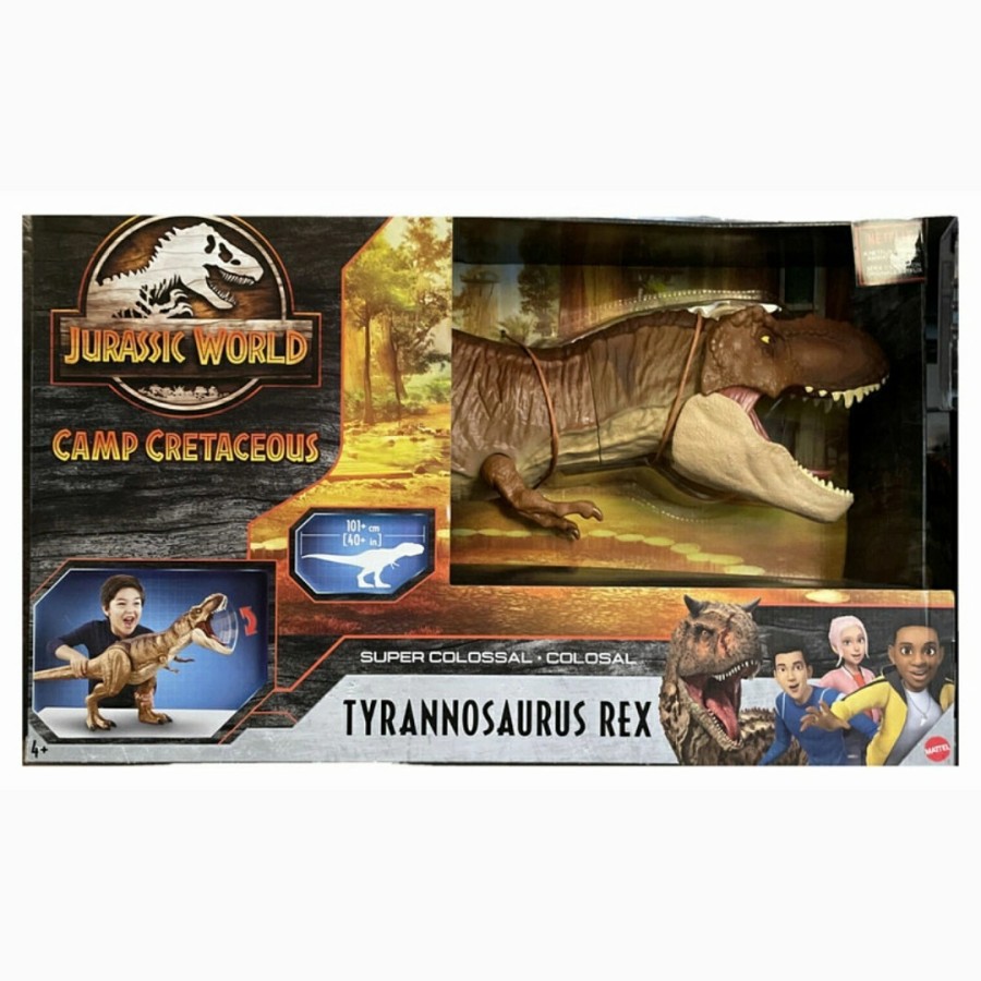 Jual Jurassic World Camp Cretaceous Super Colossal T-Rex | Shopee Indonesia