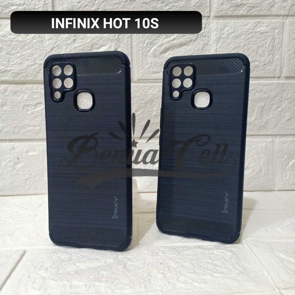 Jual CASE SLIM FIT CARBON INFINIX HOT 8 HOT 10 HOT 10 10S HOT 12 12i 12 PRO 12 PLAY 11 PLAY 10 ...