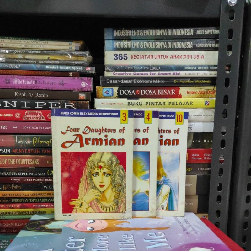 Jual KOMIK ORIGINAL FOUR DAUGHTERS OF ARMIAN IL SOOK SHIN KOMIK BEKAS ...