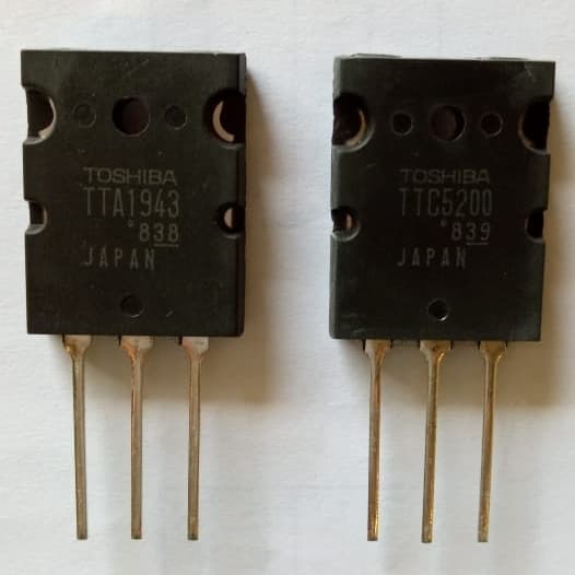 Jual transistor toshiba TTC5200 TTA1943 kaki buram. harga/set | Shopee Indonesia