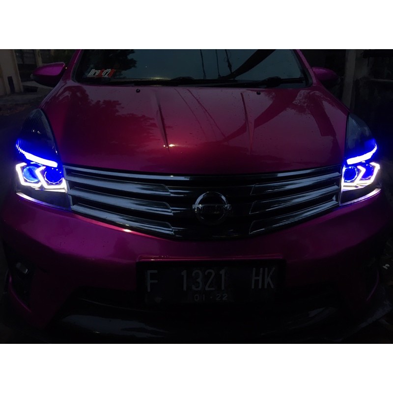 Jual Headlamp Full Custom Grand Livina 2008-2013 | Shopee Indonesia