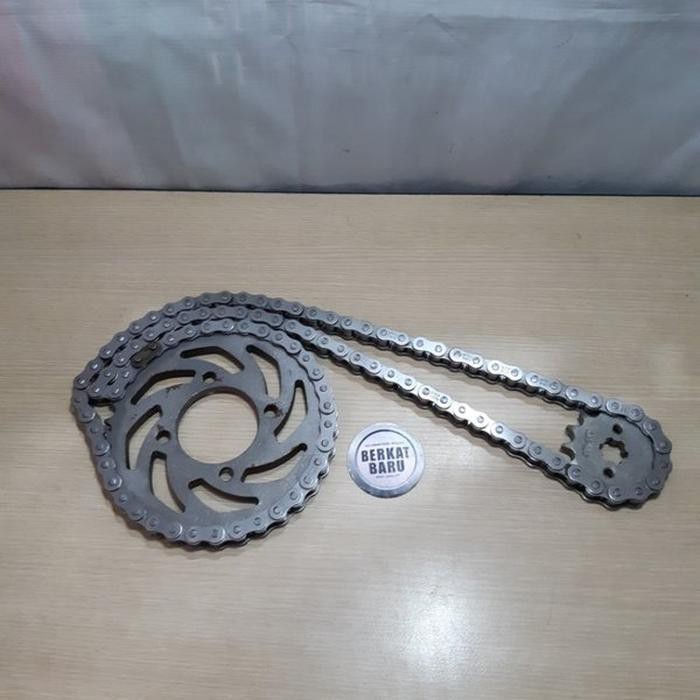 Jual Dijual Gear Ger Gir Depan Belakang Rantai Set Suzuki Smash Shogun ...