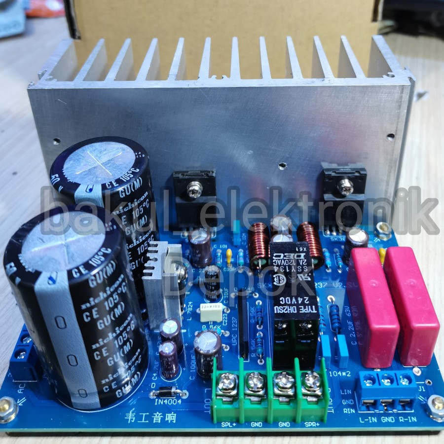 Jual KIT AMPLIFIER GAINCLONE SK18752 STEREO | Shopee Indonesia