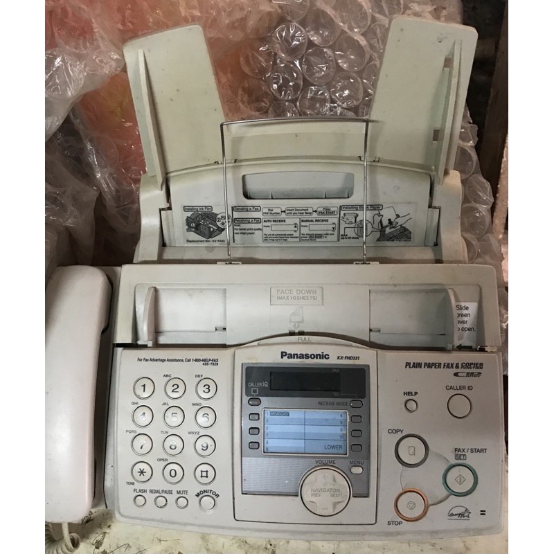 Jual Mesin FAX Panasonic KX-FHD331 (SECOND / BEKAS) | Shopee Indonesia