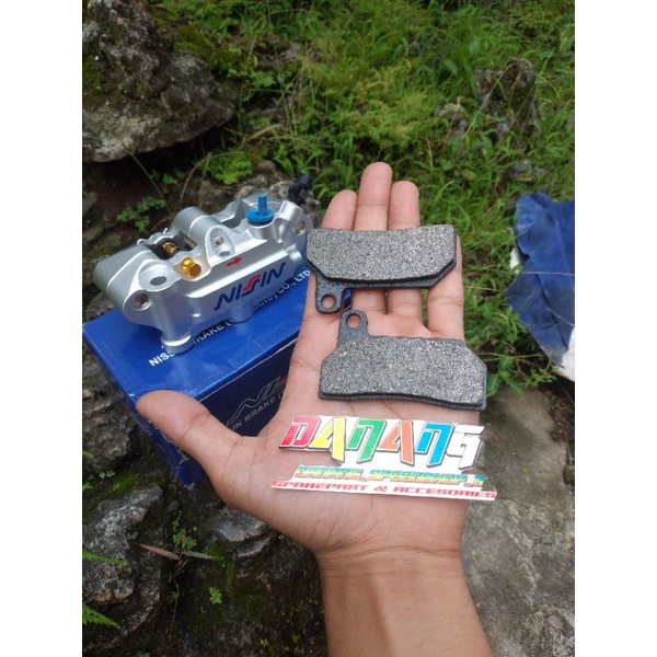 Jual kampas Rem Kaliper Monoblok Monoblock 4 piston | Shopee Indonesia