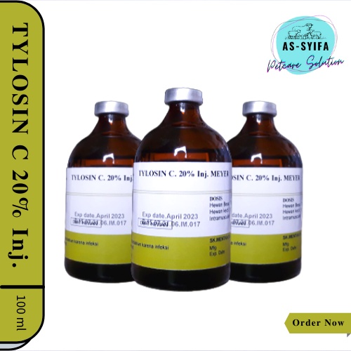 Jual TYLOSIN C.20 Inj. MEYER Antibiotik | Shopee Indonesia
