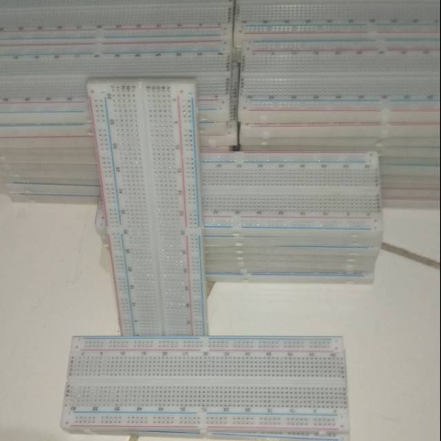 Jual MB-102 MB102 Breadboard Papan Rakit 830 pin | Shopee Indonesia