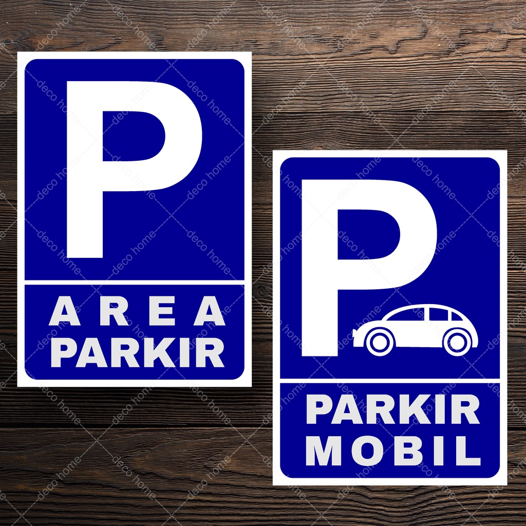 Jual Sticker Area Parkir Mobil Motor Waterproof | Shopee Indonesia