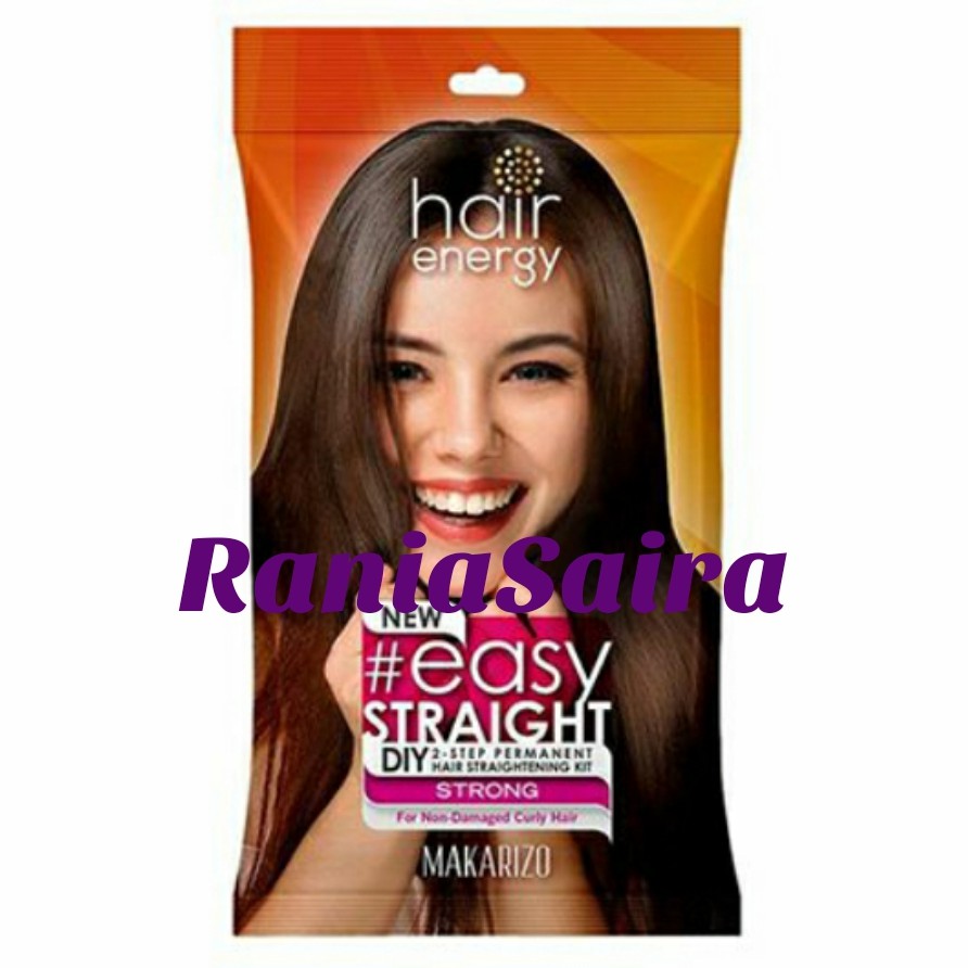 Jual MAKARIZO Hair Energy Easy Straight 80ml KECIL X2 STEP Obat Pelurus Rambut Smoothing Rebonding Shopee Indonesia