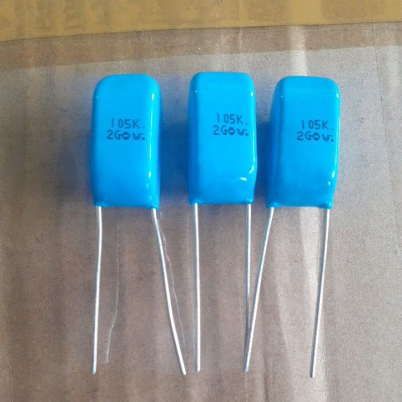 Jual Capasitor 105j 400v orijinal japan | Shopee Indonesia