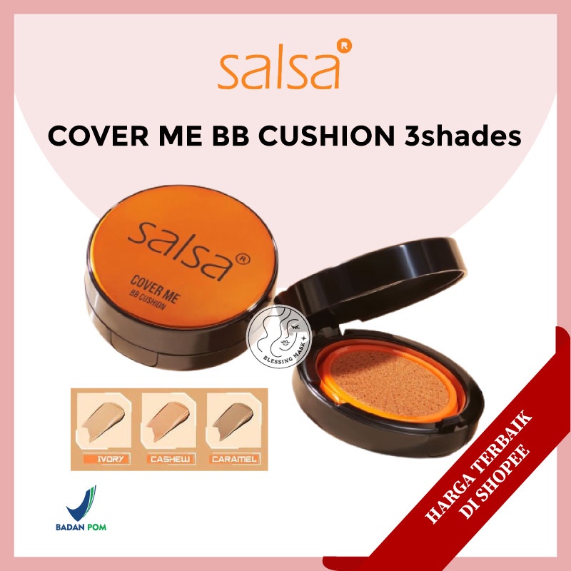 Jual SALSA Cover Me BB Cushion Indonesia | Semi Matte SPF 30 PA++ - 20g ...