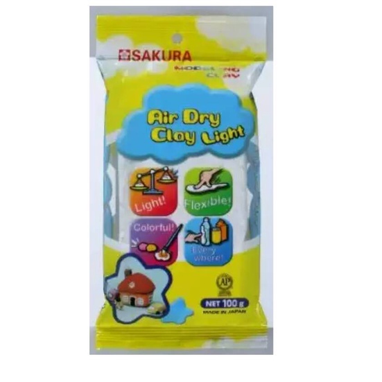 Jual SET-ART- SAKURA PAPER CLAY LIGHT WEIGHT -ART-SET. | Shopee Indonesia