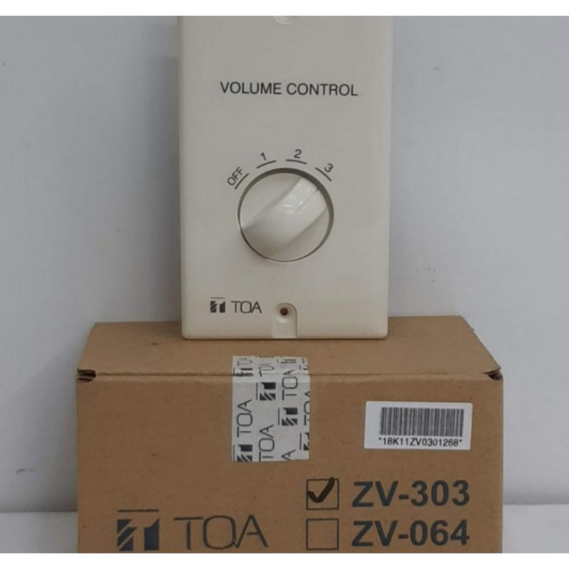 Jual VOLUME CONTROL TOA ZV-303 GARANSI RESMI TOA | Shopee Indonesia