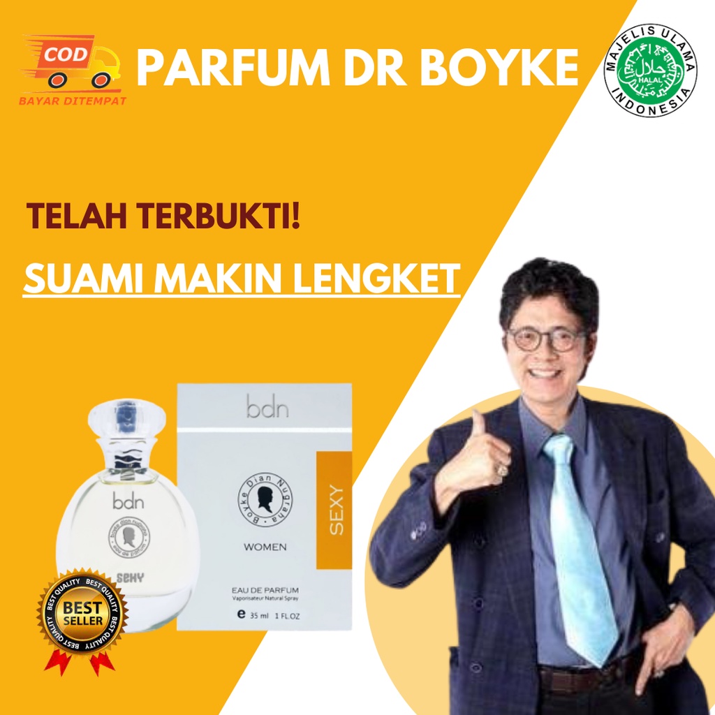 Jual BDN PARFUM SEXY Parfum Pemikat Pasangan Dr Boyke | Shopee Indonesia