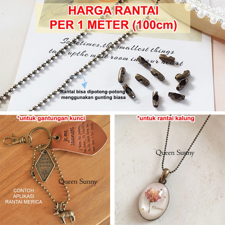 Jual Rantai Merica Rantai Lada Bahan Kalung Gelang Gantungan Kunci ...