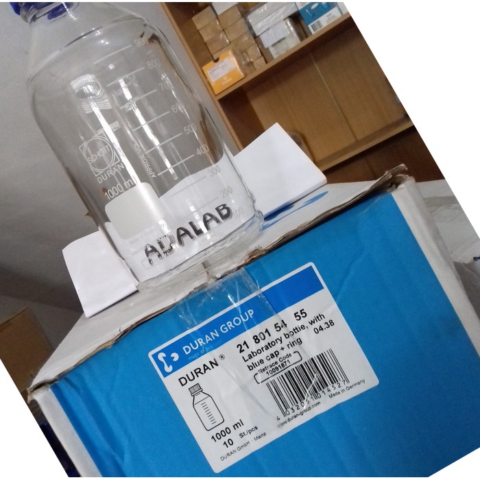 Jual Botol Schott Duran 1000ml 1 pcs | Shopee Indonesia