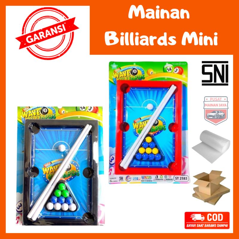 Jual Mainan billiard anak mini mainan biliard bilyard anak mini ST2583 ...