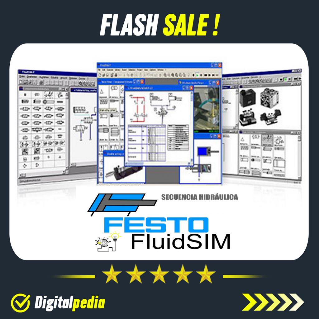 Jual Aplikasi FESTO FluidSIM Pneumatic Hydraulic Full Version ...