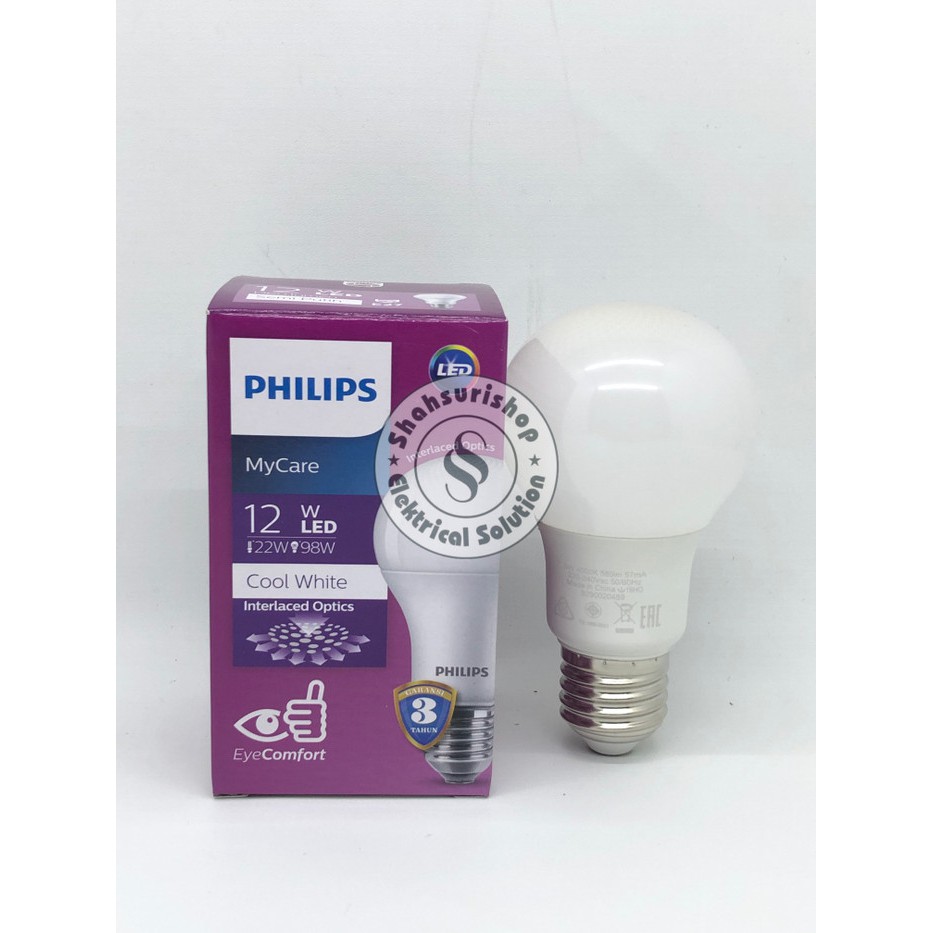 Jual LAMPU LED PHILIPS 12W 12 W WATT 4000K NEUTRAL COOL WHITE | Shopee ...