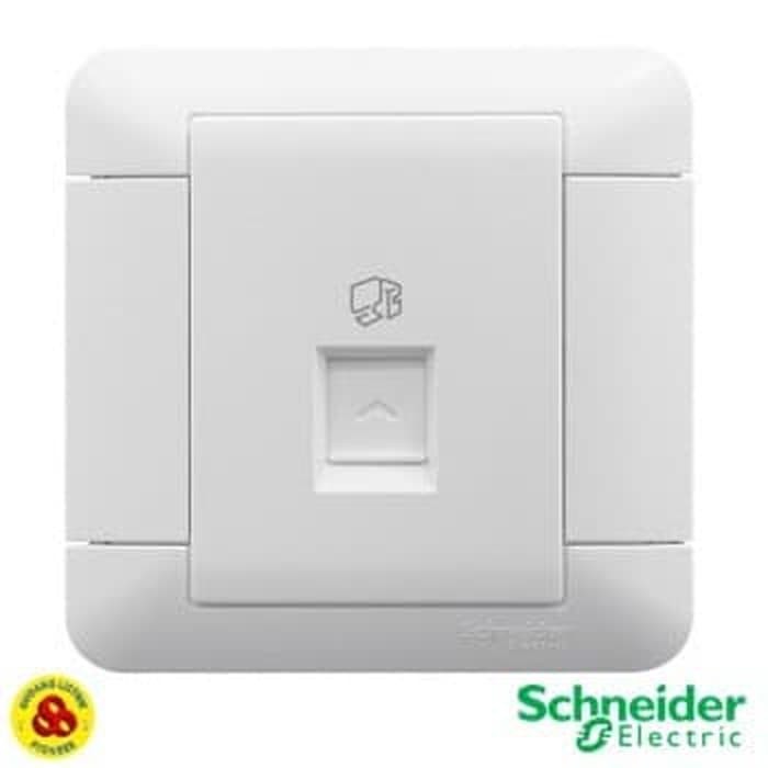 Jual Schneider Stop Kontak Data Cat5 Arcato E8131RJ5E Socket Outlet ...