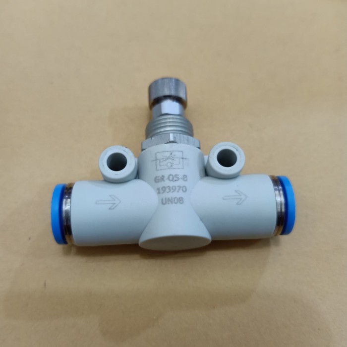 Jual One-way flow control speed control valve GR-QS-8 #193969 (Festo) | Shopee Indonesia