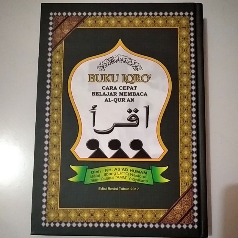 Jual Buku Iqro / Iqra ' Hard Cover Berwarna Cara Cepat Membaca Al-Qur ...