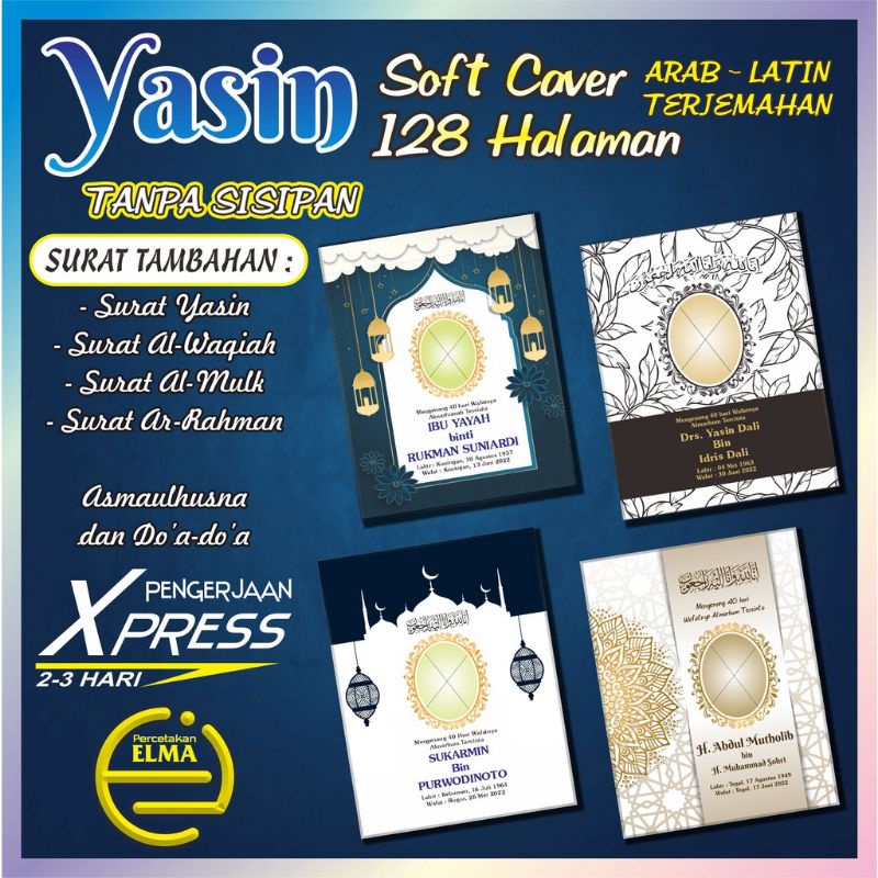 Jual Buku Yasin Custom | Shopee Indonesia