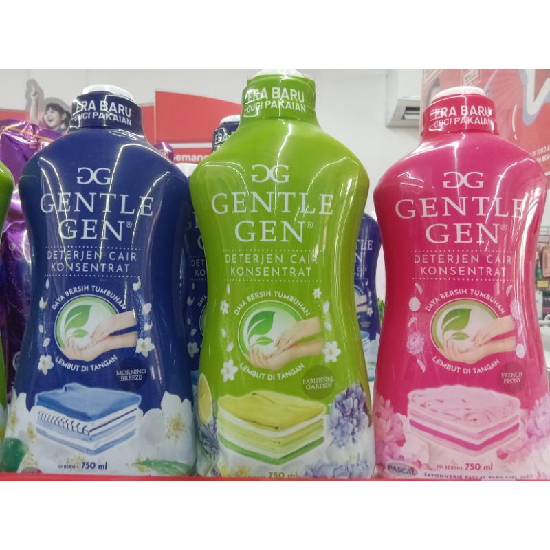 Jual GENTLE_GEN (Detergen Cair) 750 ML | Shopee Indonesia