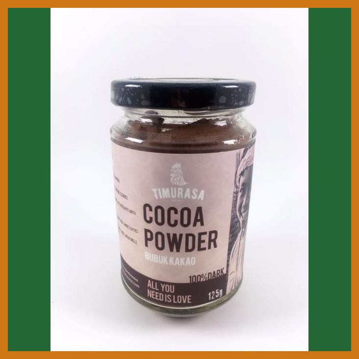 Jual TIMURASA DARK COCOA POWDER BUBUK COKLAT COCOA POWDER DARK 125G ...