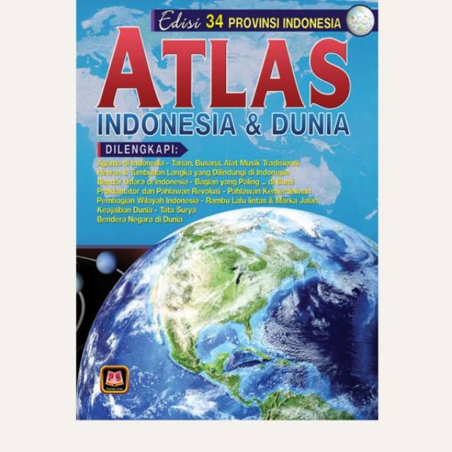 Jual Atlas Indonesia dan Dunia edisi 34 Provinsi di Indonesia ORII ...