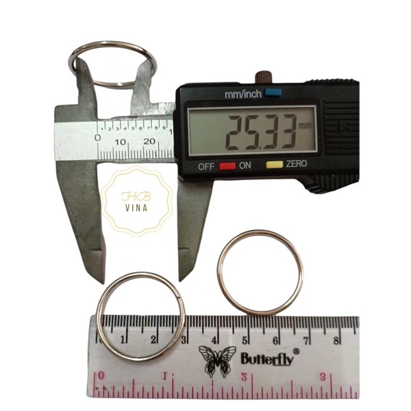 Jual ring bulat 2,5cm / ring O besi 2,5cm x 2mm nikel / 144pcs | Shopee ...