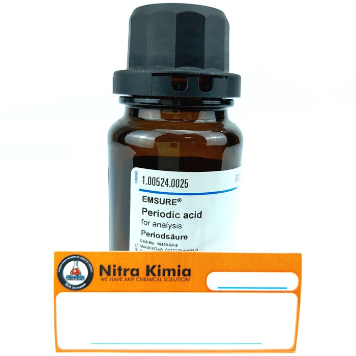 Jual Periodic Acid Merck/Periodik Acid/Asam Periodat/Asam Periodate ...