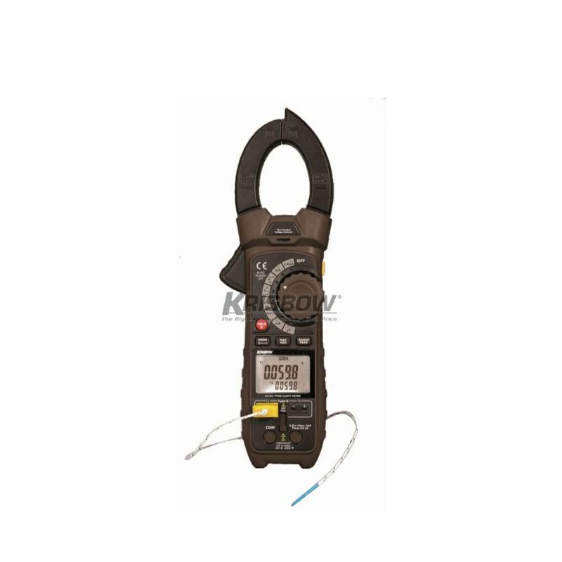 Jual KRISBOW Avo Meter klem/ CLAMP METER 1000 A AC / DC PRO | Shopee ...