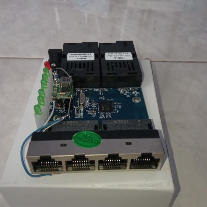 Jual Htb 2 Fo 4 Lan Modif Poe In 9-24V 3 Port | Shopee Indonesia