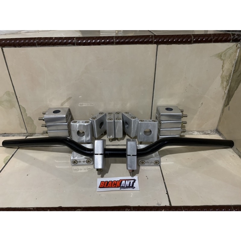 Jual dudukan stang rzr raiser dural universal | Shopee Indonesia