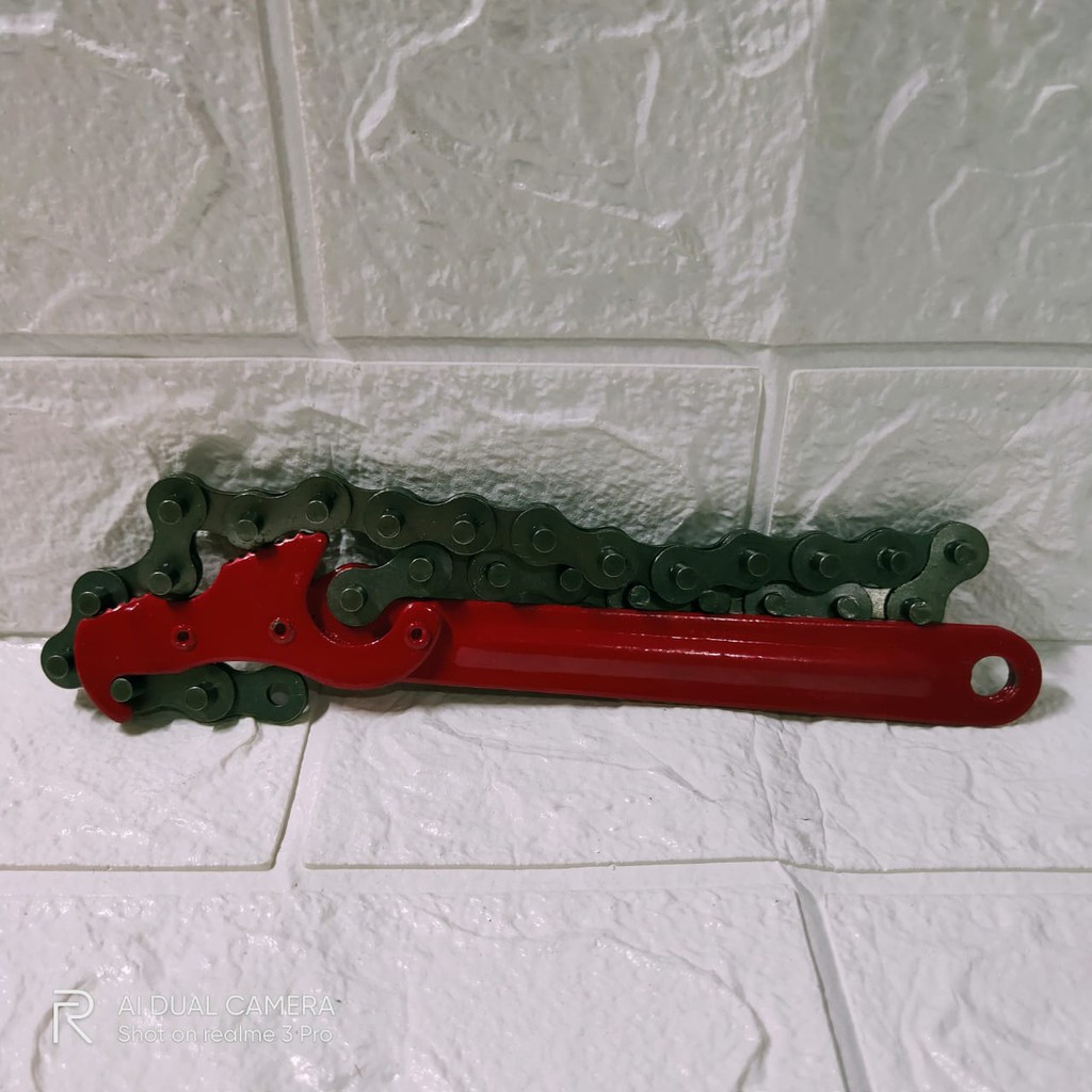 Jual Kunci Oli Filter Model Rantai Chain 8 inch - Wrench for Oil Filter ...