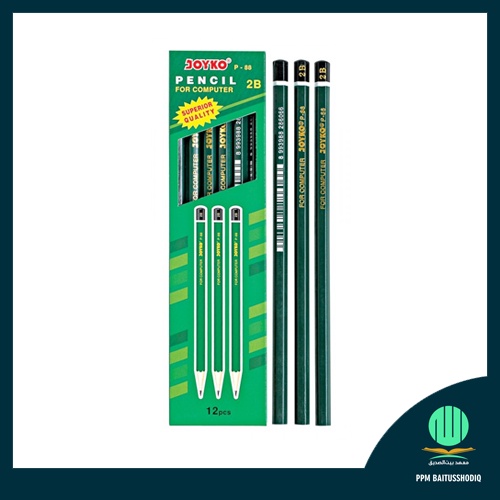 Jual Pensil 2B Joyko Hijau / Pensil Ujian Komputer Original P88 ... Jual Pensil 2B Joyko Hijau / Pensil Ujian Komputer Original P88 ...