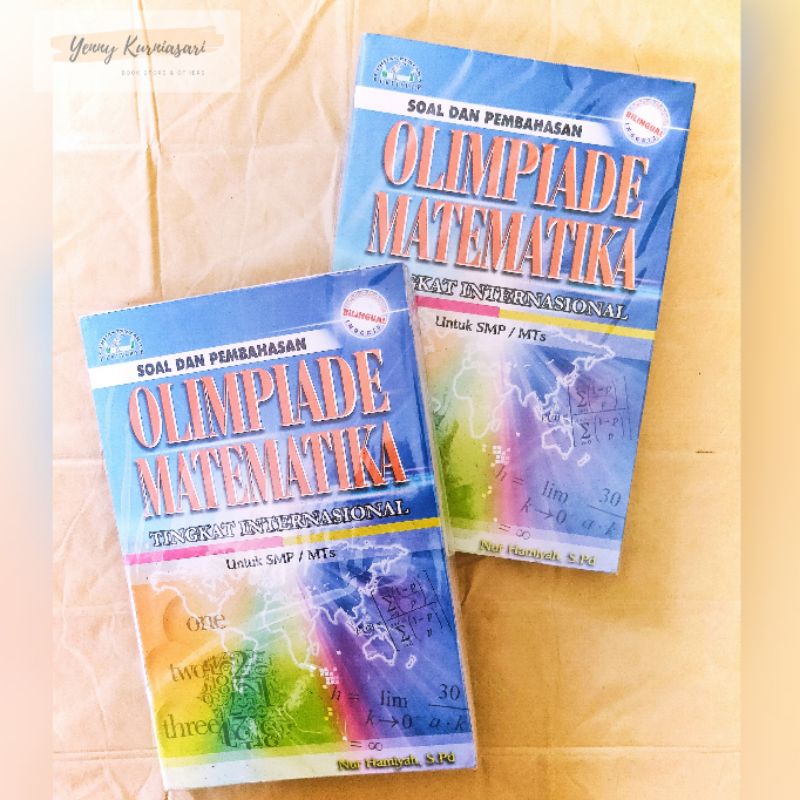 Jual Soal dan Pembahasan Olimpiade Matematika Tingkat Internasional SMP / MTs | Shopee Indonesia