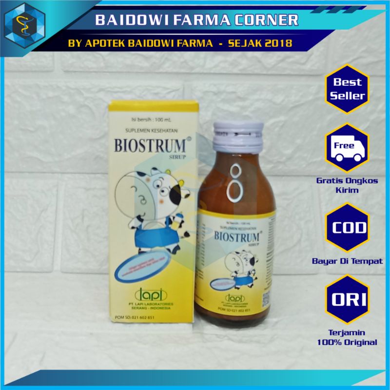 Jual BIOSTRUM SYRUP MULTIVITAMIN ANAK 100 ML | Shopee Indonesia