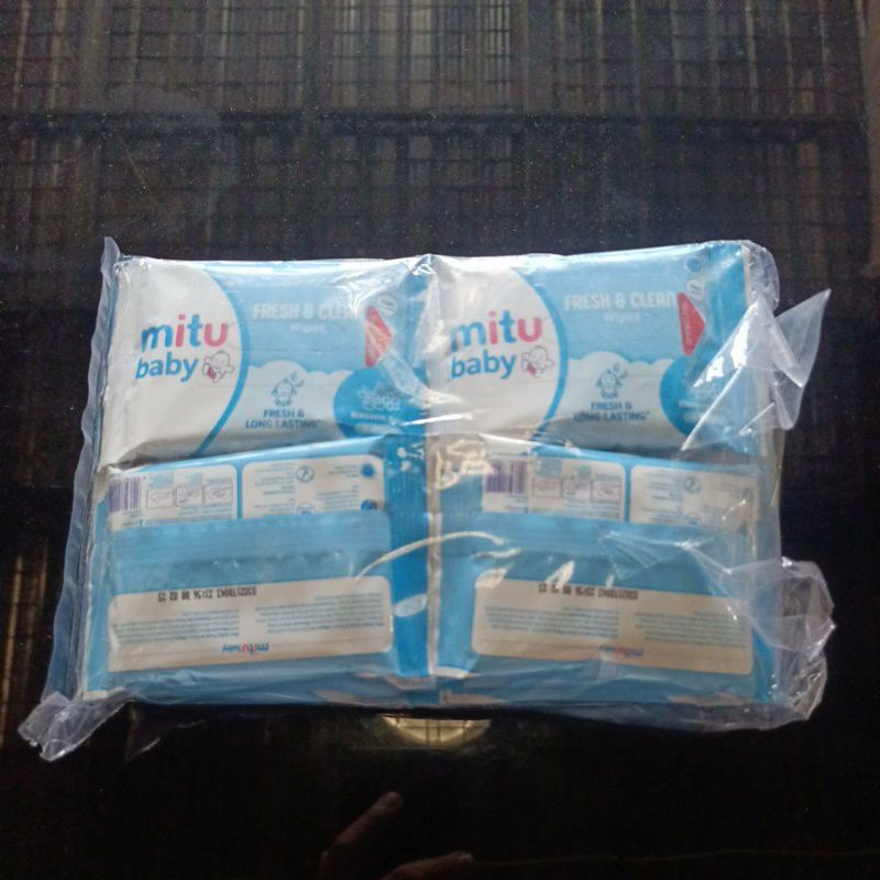 Jual Tissue Mitu Baby Sachet isi 24 pcs | Shopee Indonesia