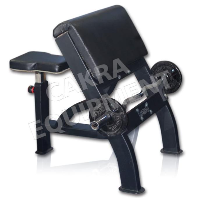 Jual Preacher bench bicep preacher curl alat fitness gym | Shopee Indonesia